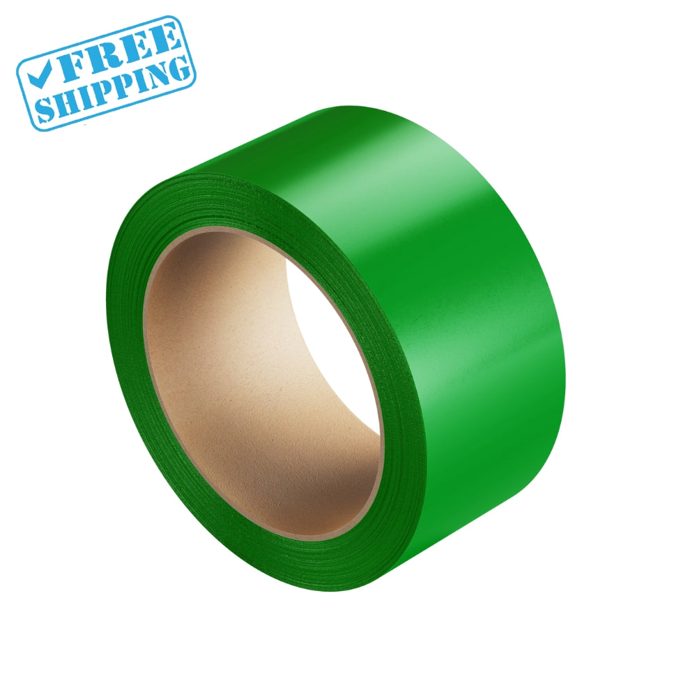 TAPE | GREEN 3" X 110' | 2.1 MIL | 24 ROLLS/PACK – Warehouse Instant ...